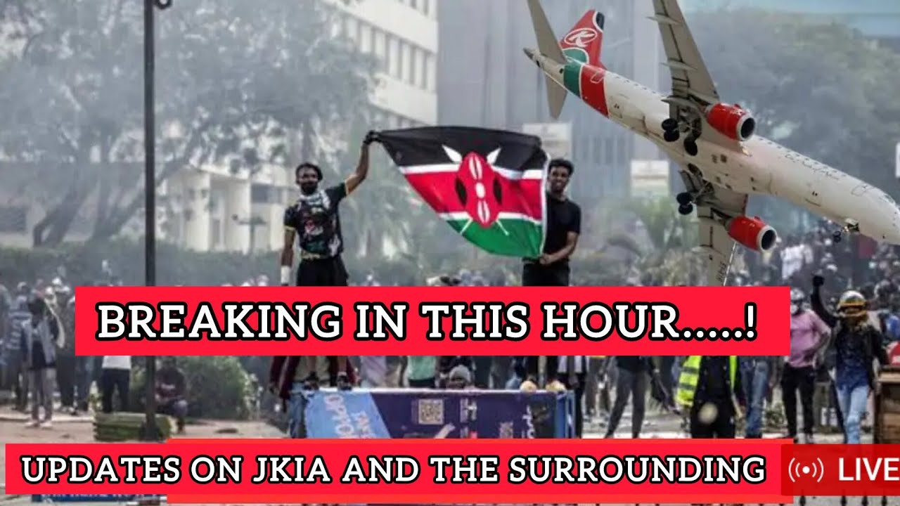 Breaking in JKIA and the surrounding updates ( from CBD to JKIA - YouTube