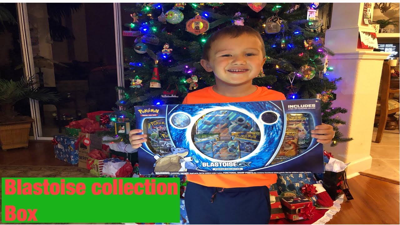 Blastoise Premium collection box Pokémon cards opening!!! - YouTube