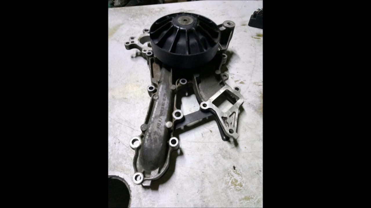 Помпа водяной насос M276 Mercedes A2762001301 - YouTube