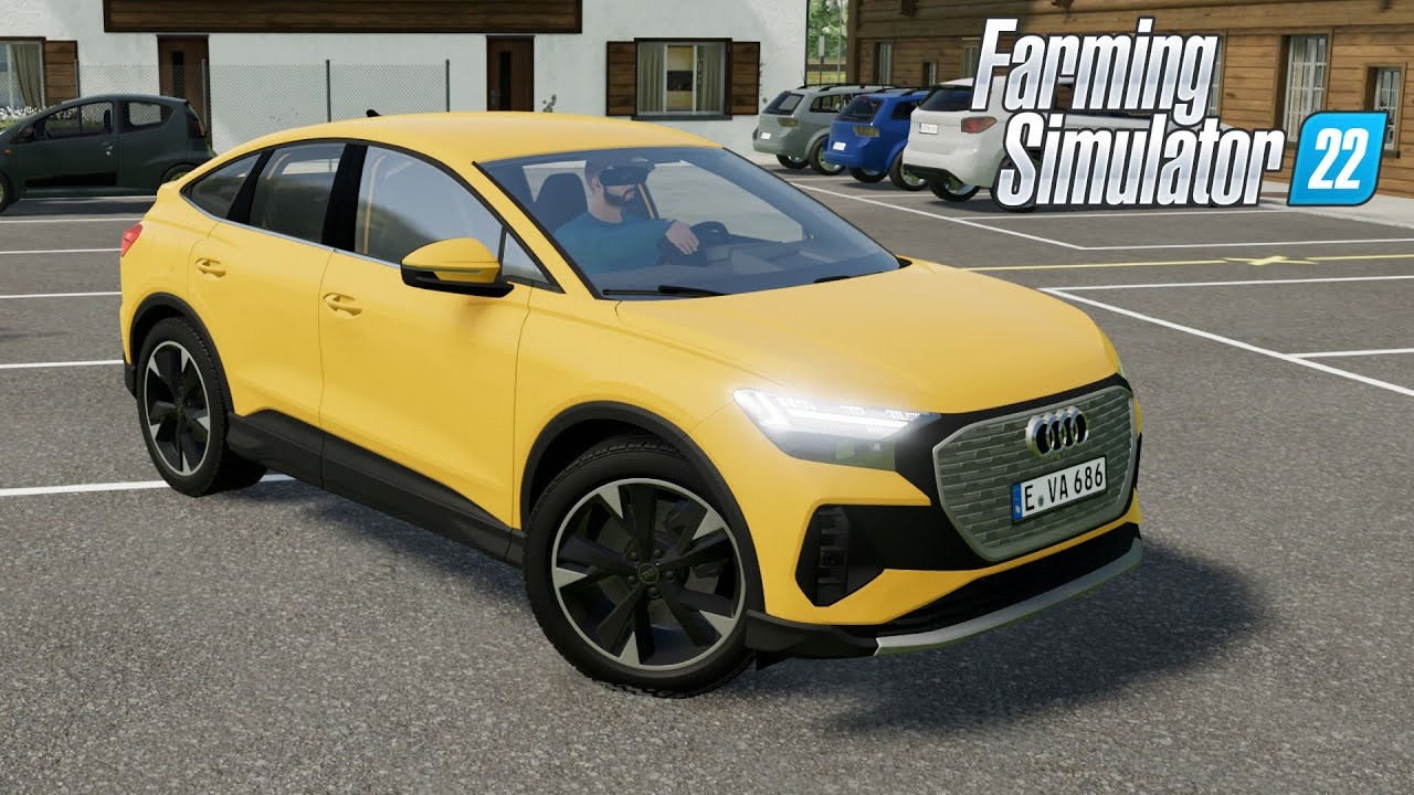 Audi Q4 Sportback 40 E-Tron - Farming Simulator 2022 [FS 22 LS 22 Car ...