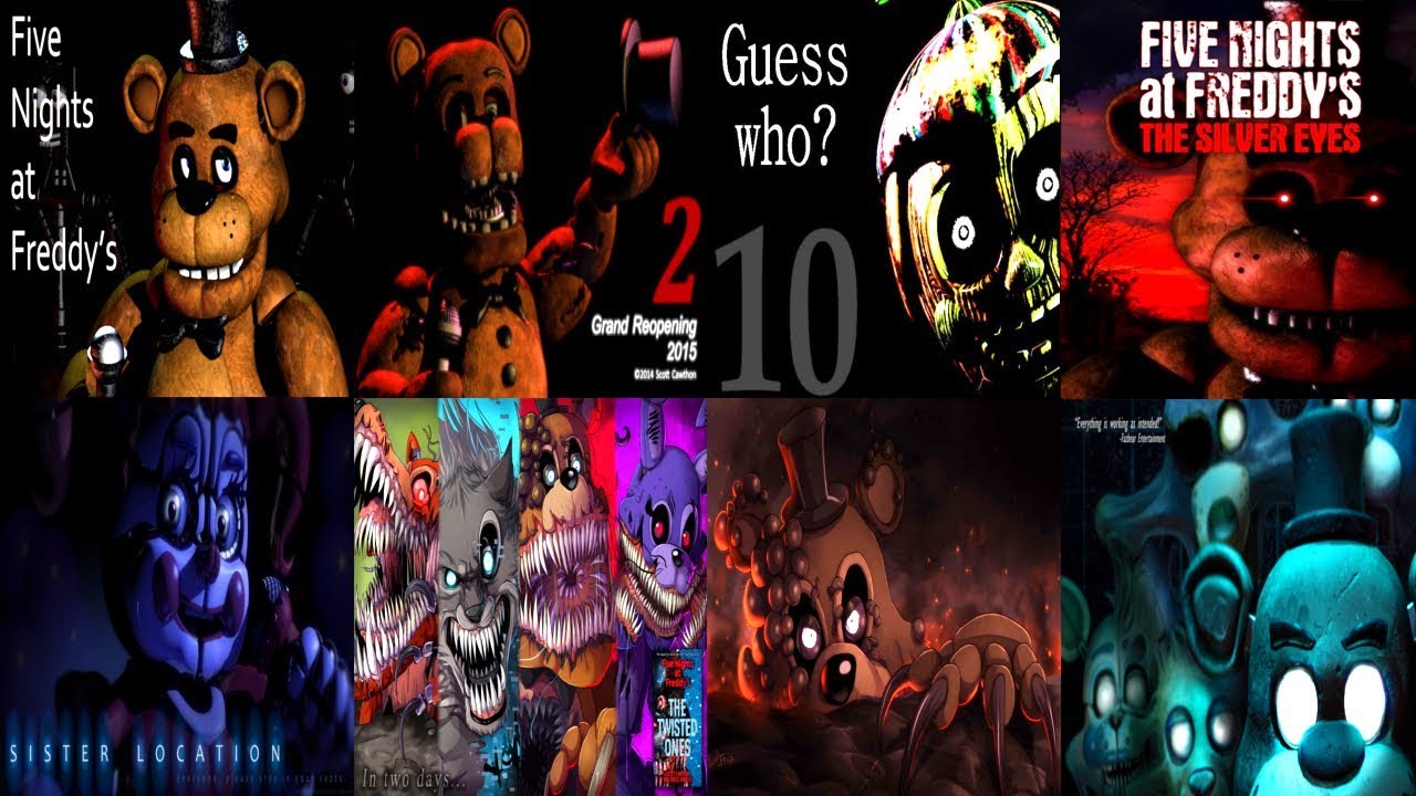 FNAF 2014 to 2019! ALL TEASERS - YouTube