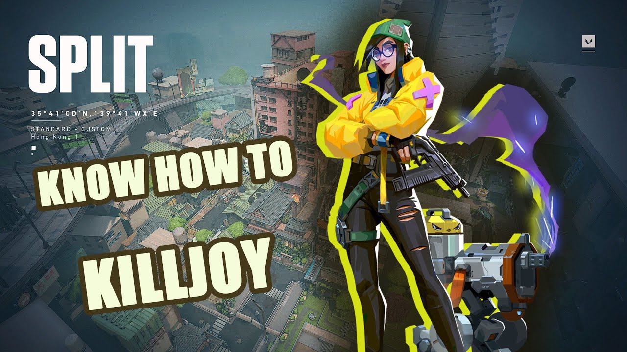 Killjoy Line up SPLIT MAP! VALORANT - YouTube