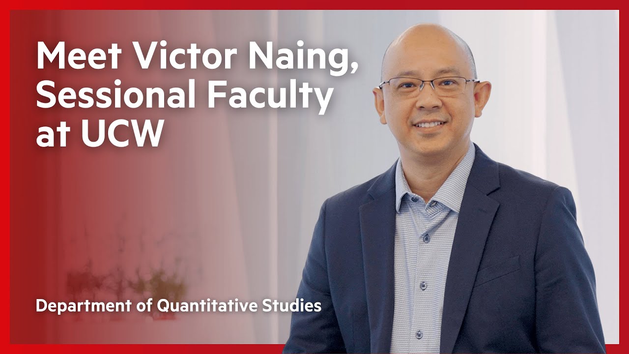 Empowering Business Minds: Victor Naing, UCW Quantitative Studies ...