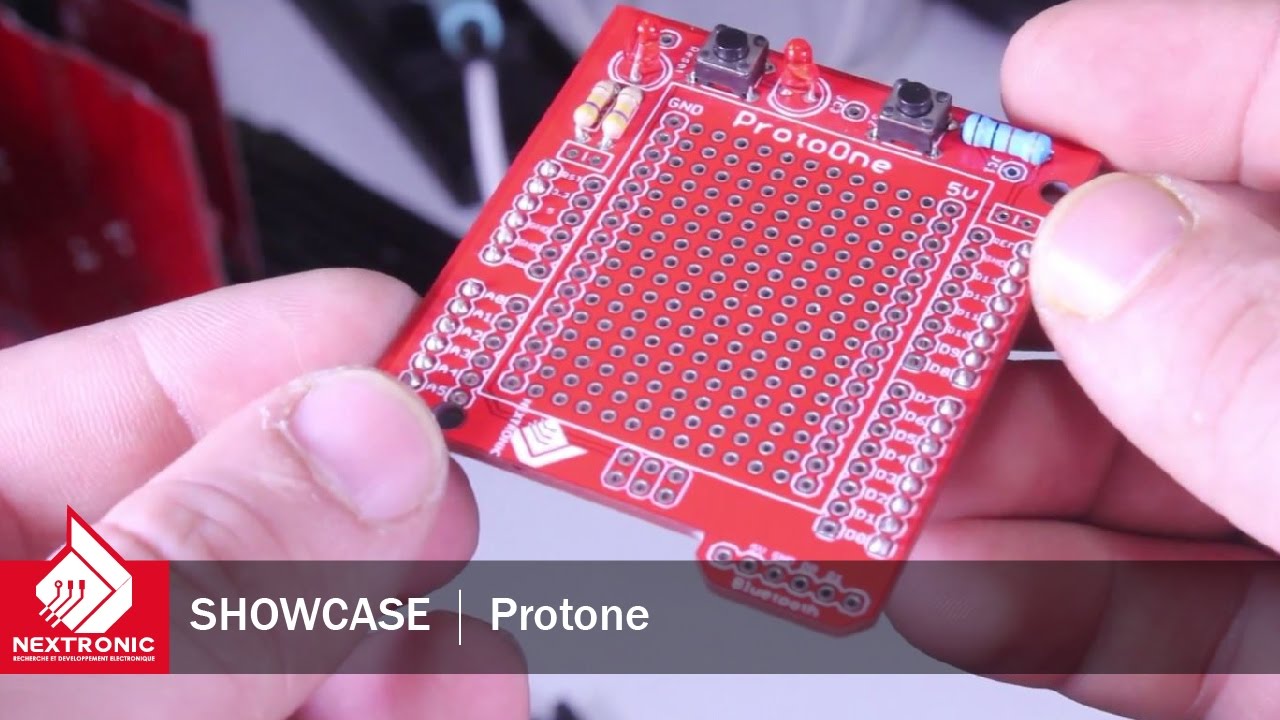 SHOWCASE | PROTONE Arduino maroc by nextronic - YouTube