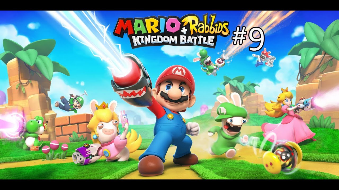 Mario and Rabbids Kingdom Battle#9 MINI JEFES BLIZZY & SANDY I Gameplay ...