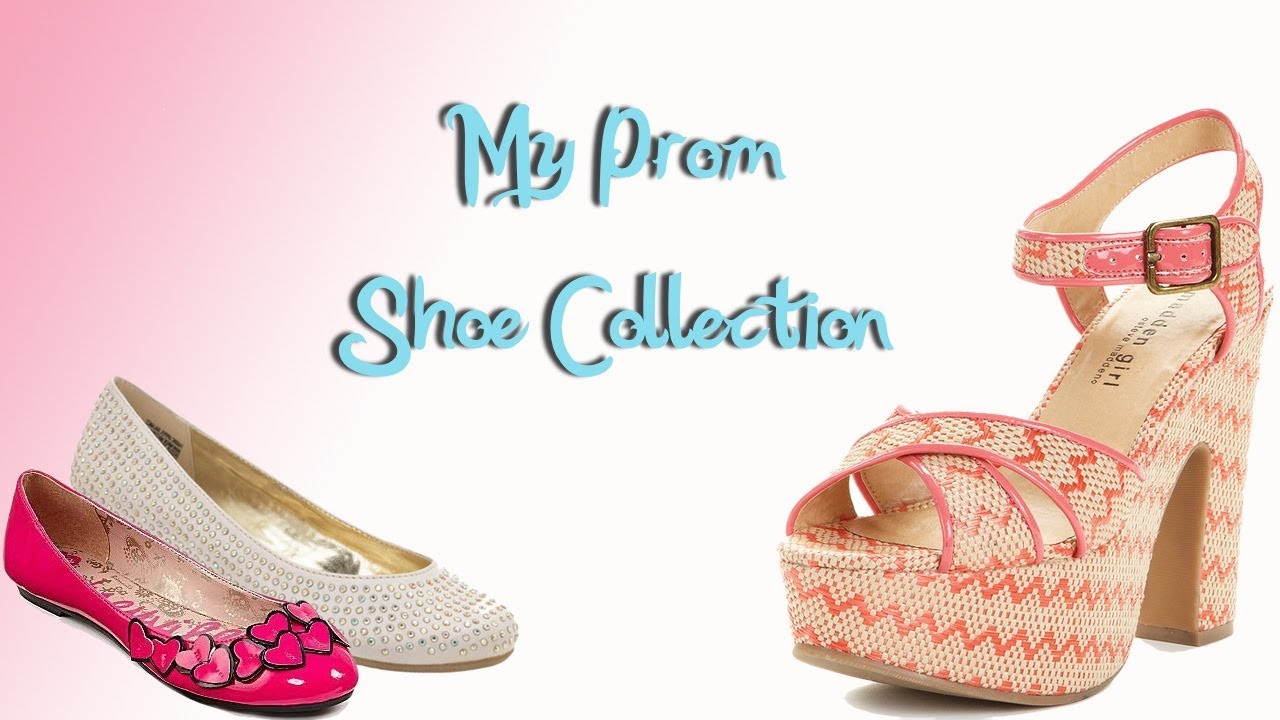 My Prom Shoe Collection - YouTube