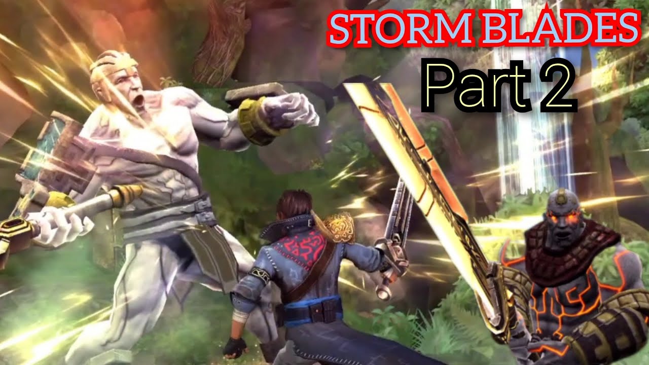 best fighting game 2024|| storm blades||.....part 2 - YouTube