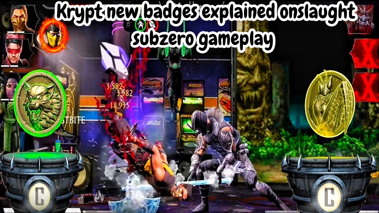 Mk mobile krypt badges.Mk mobile onslaught sub zero.Wolf and Mantis ...