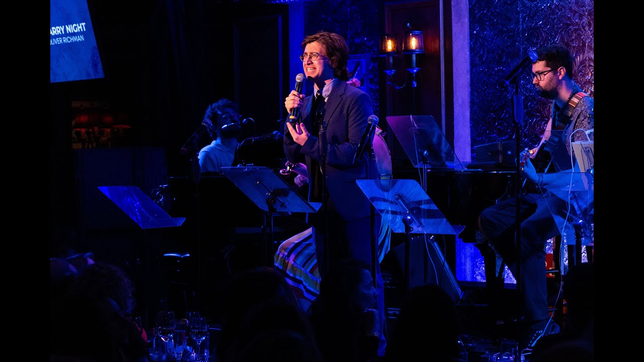 Oliver Richman sings "Starry Night" at 54 Below - YouTube