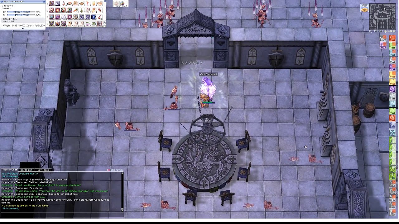 just genetic thingy - Ragnarok Old Glast Heim - YouTube