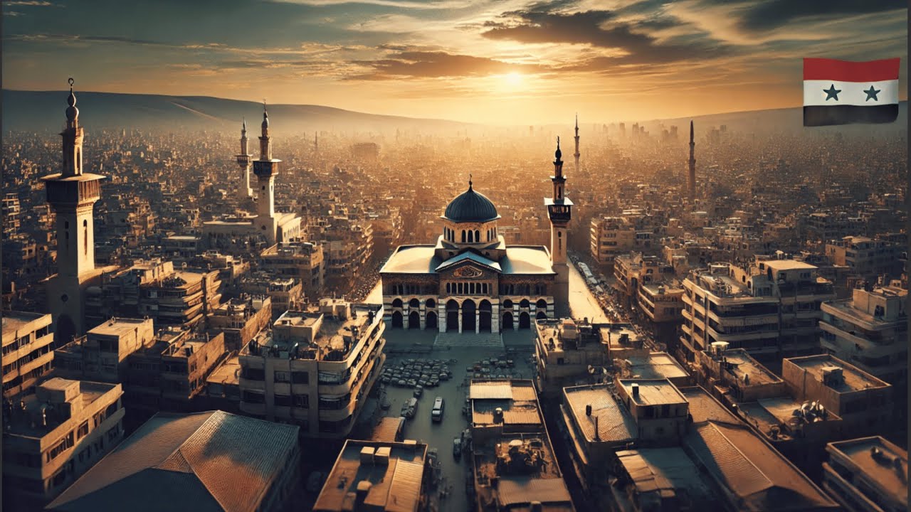 Captivating Aerial Views of Damascus: An Epic Drone Flight Experience ...