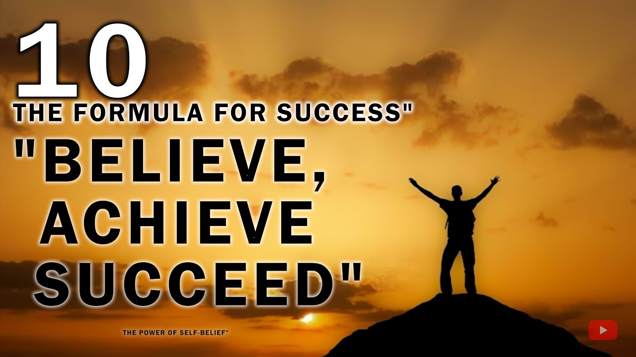 SUCCESS The Formula for Success BEST MOTIVATIONAL VIDEO #motivationalvideo #success - YouTube