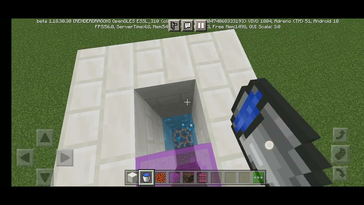 how to make a lift in minecraft - YouTube