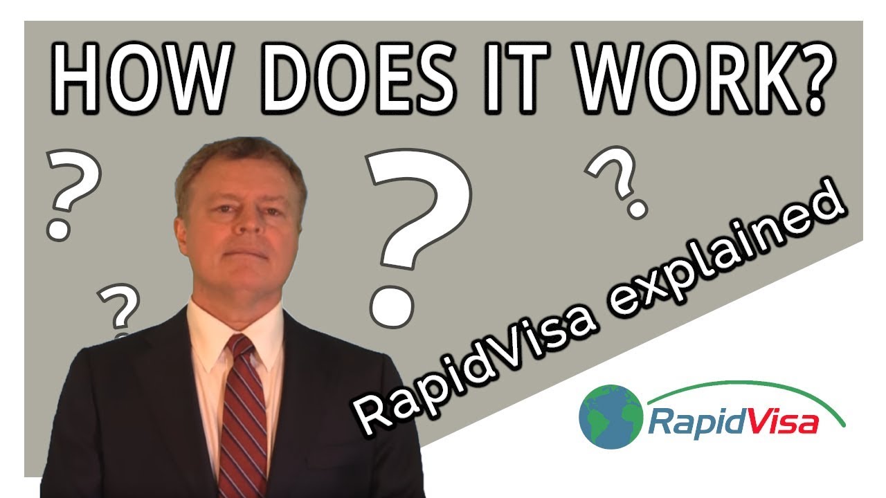 How Does RapidVisa Work? - YouTube