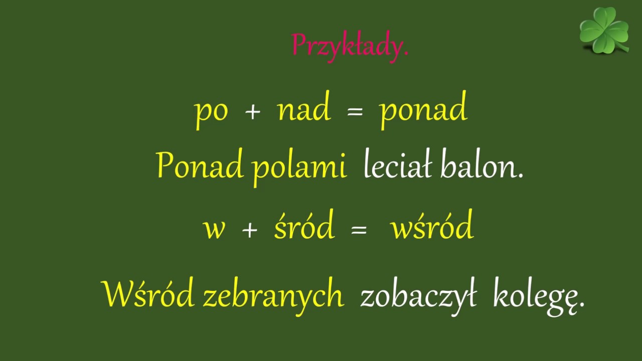 Przyimek część 2 - YouTube