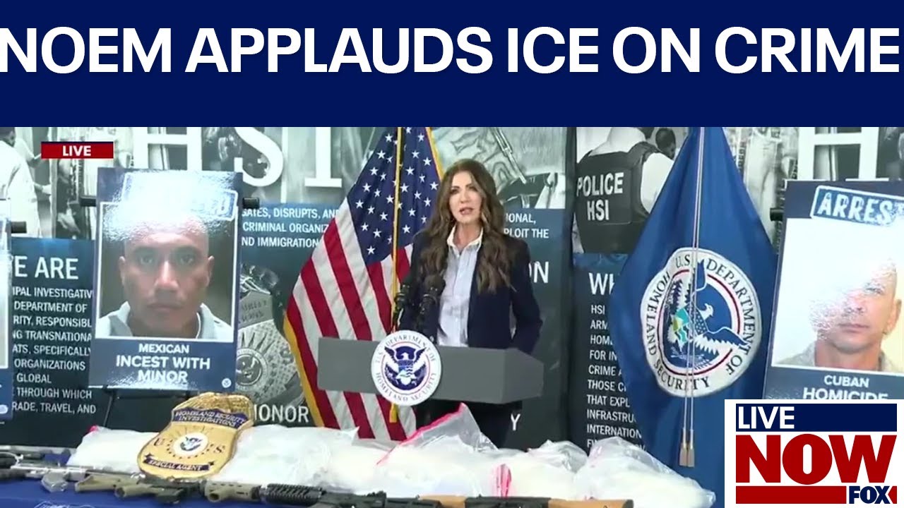 DHS Sec. Noem gives update on ICE operations - YouTube