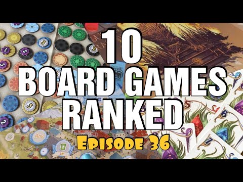 10 Board Games Ranked - Episode 36 - YouTube