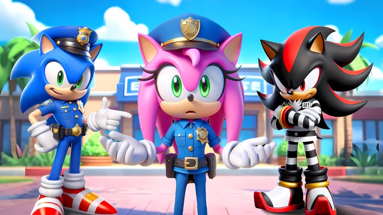 SONIC x SHADOW: Who’s the REAL THIEF? AMY Police CHOOSES the RIGHT ...
