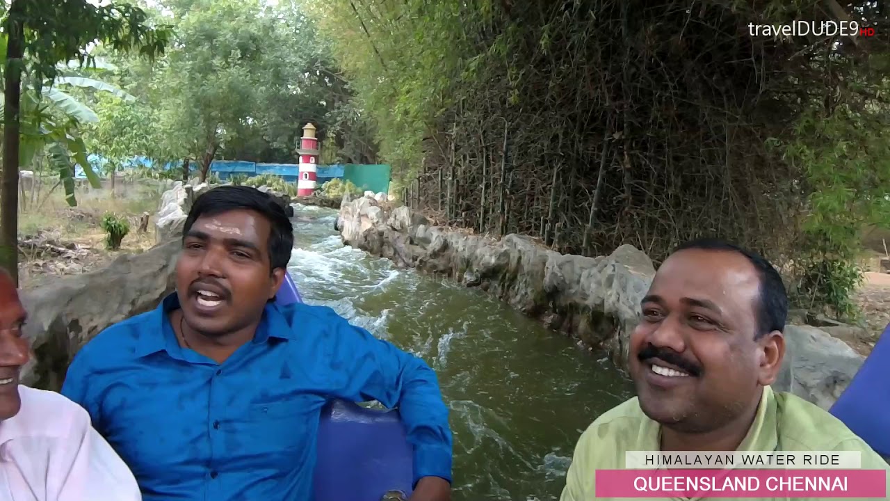 SCARY HIMALAYAN WATER RIDE at QUEENSLAND CHENNAI - YouTube