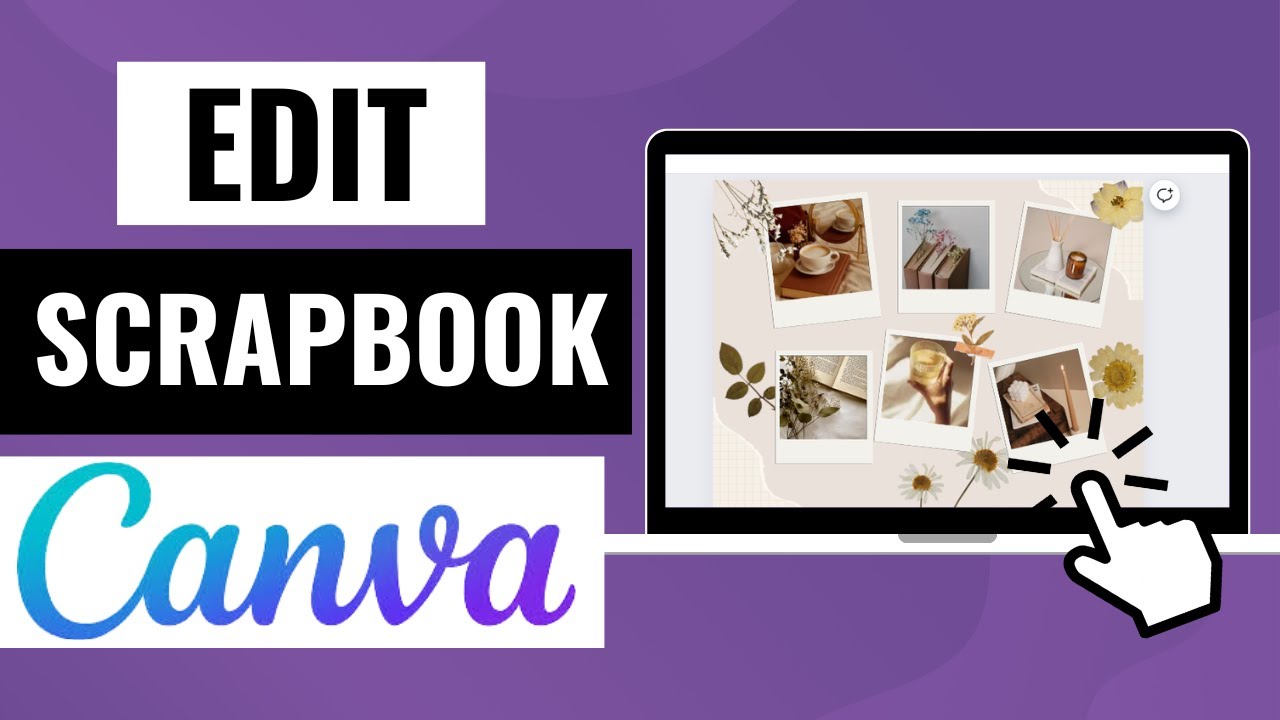 How To Edit Scrapbook in Canva | Creative Scrapbooking Tutorial - YouTube