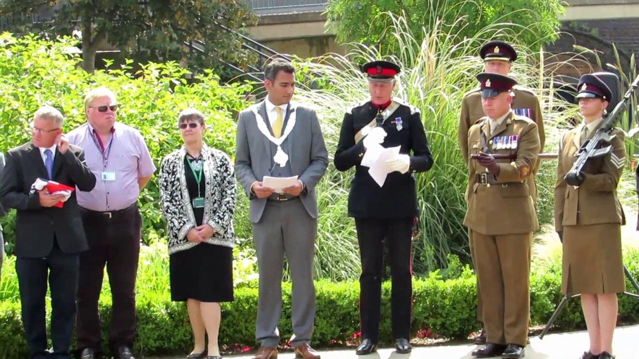 RAVC FLAG RAISING MM 19 6 2017 - YouTube