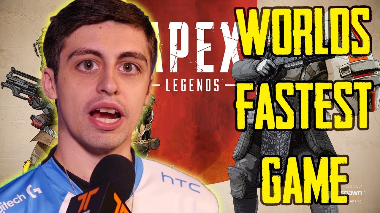 Shroud Gets Worlds Fastest WIN on Apex Legends! - YouTube