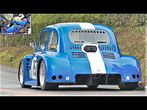 480kg FIAT 500 Special Saloon || ONBOARD Rear ENGINE SWAP - YouTube