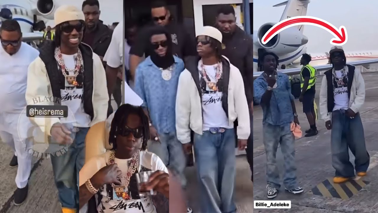 Rema and Shallipopi Arrive Benin City Like a King after 6 Years of ...
