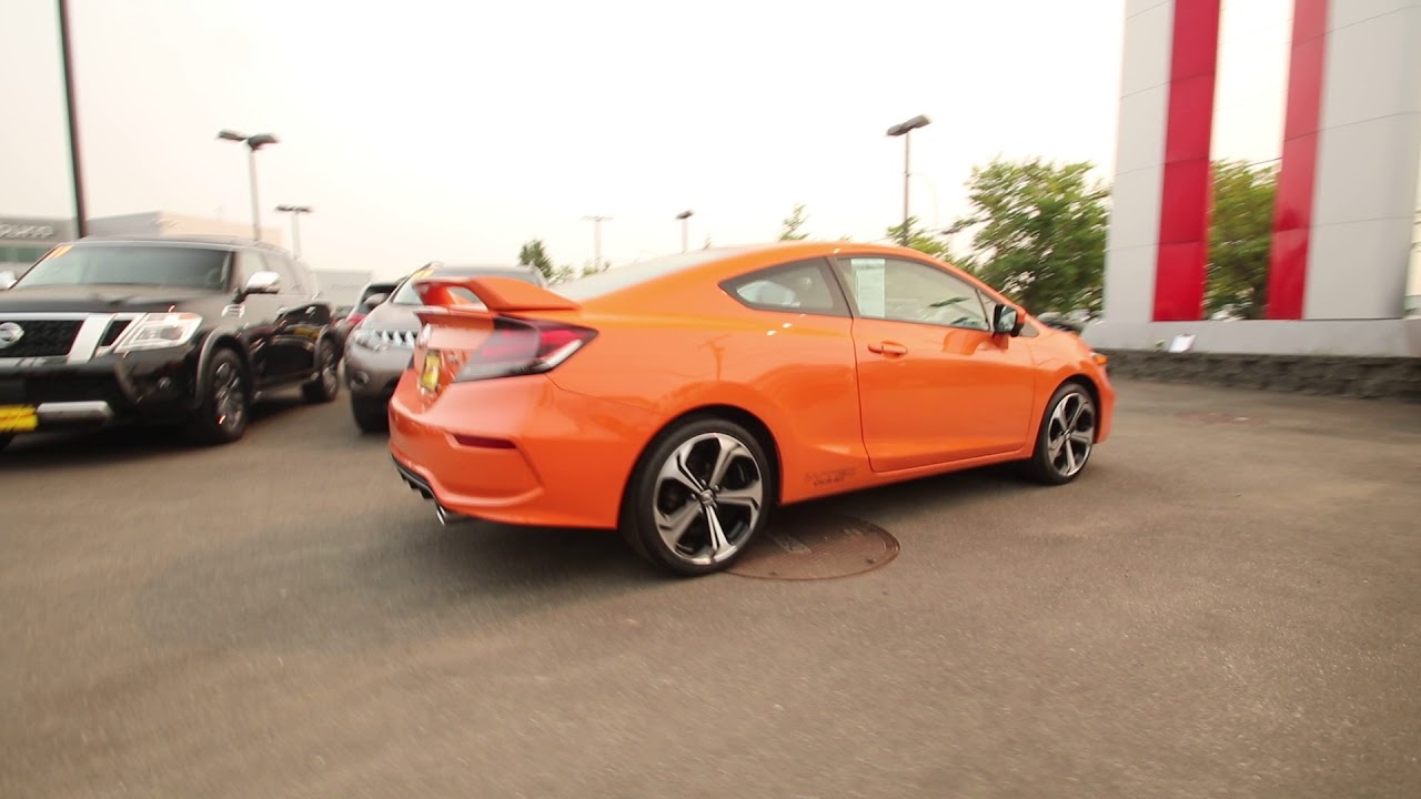 2015 Honda Civic Si | Orange Fire Pearl | FH702268 | Kent | Tacoma ...
