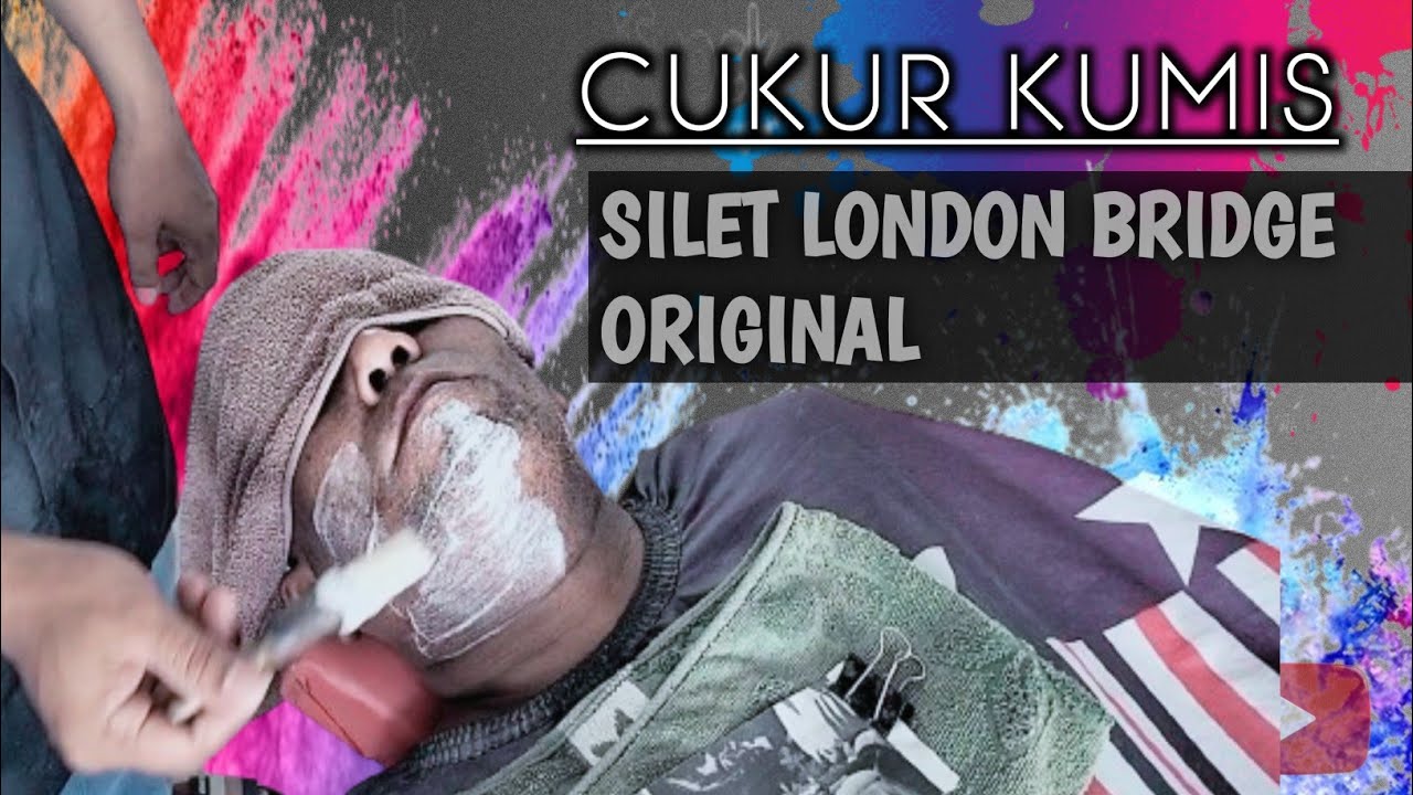 TUTORIAL CUKUR KUMIS DAN JENGGOT || SILET LONDON BRIDGE ORIGINAL - YouTube
