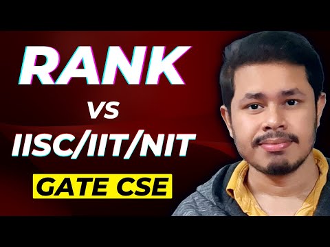 Rank vs College - MTech CSE admission | GATE CSE 2023 - YouTube