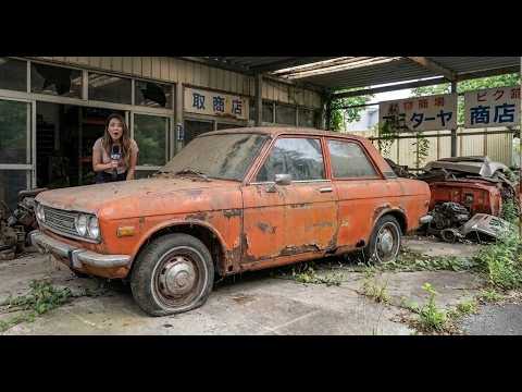 Restoring an Abandoned 1971 Datsun 510 | Complete Rusty Car Restoration ASMR