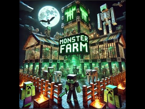 Minecraft Monster Farm: Build It and Catch Mobs! - YouTube