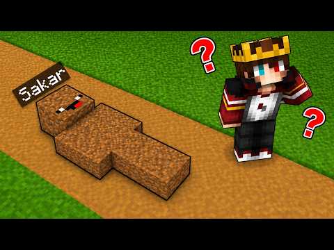 Minecraft’ta ÇİZİM SAKLAMBACI! TOPRAK OLUP SAKLANDIM 😂