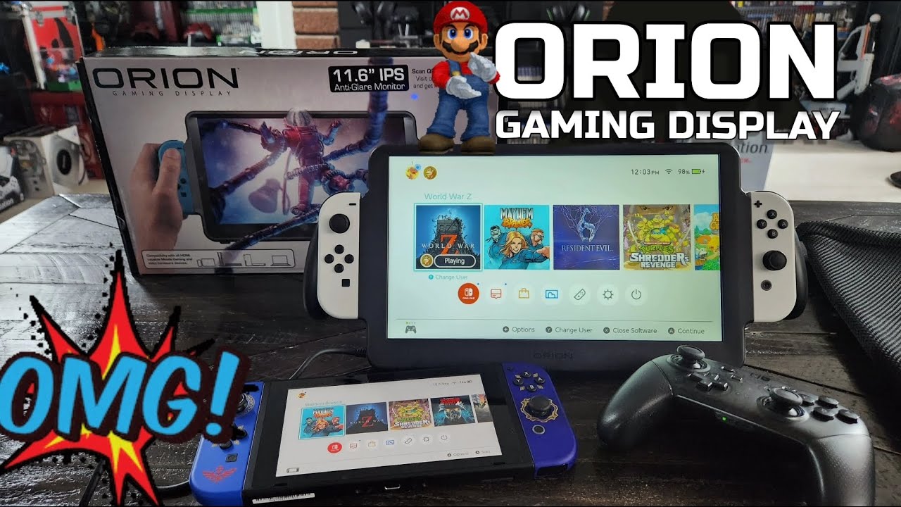 ORION GAMING DISPLAY UP SWITCH - YouTube