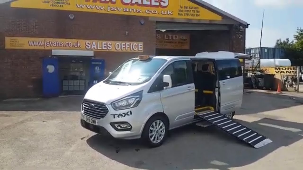 Ford Transit limited pro cab taxi wheel chair access - YouTube