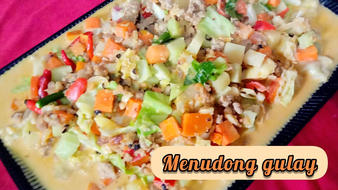 Crunchy Menudong Gulay or Menudong Tagalog - YouTube