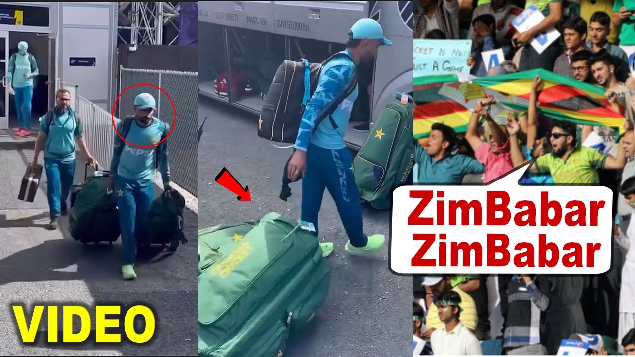 Fans Teasing Babar Azam, Called him "ZimBabar-ZimBabar" after Losing vs ...