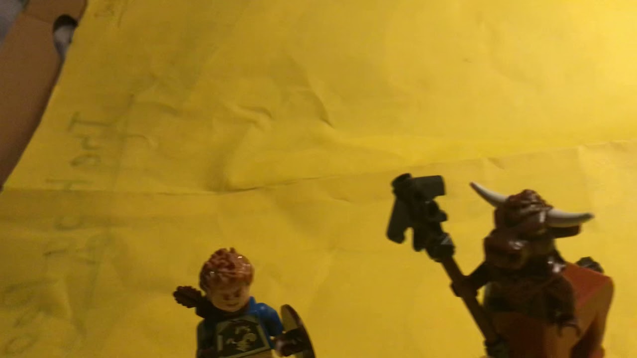 Lego Lynel and Link figures - YouTube
