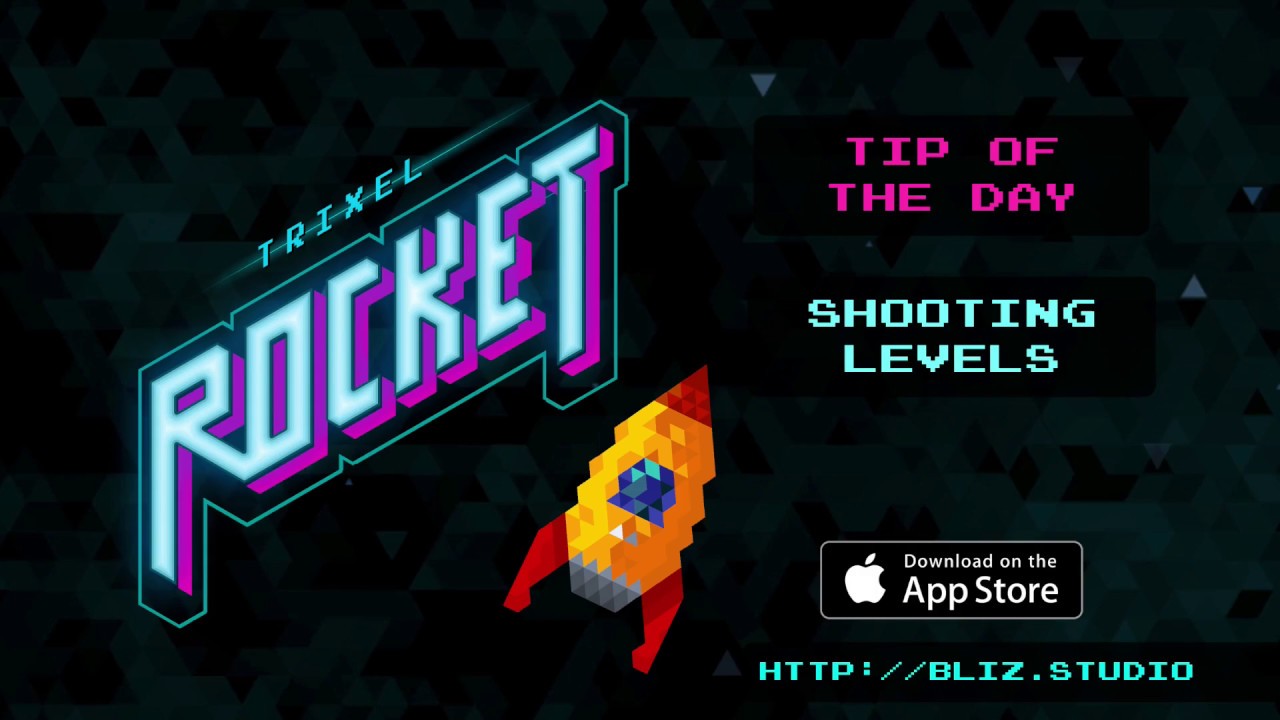 Trixel Rocket - Tip of the day 07 - Shooting Levels - YouTube