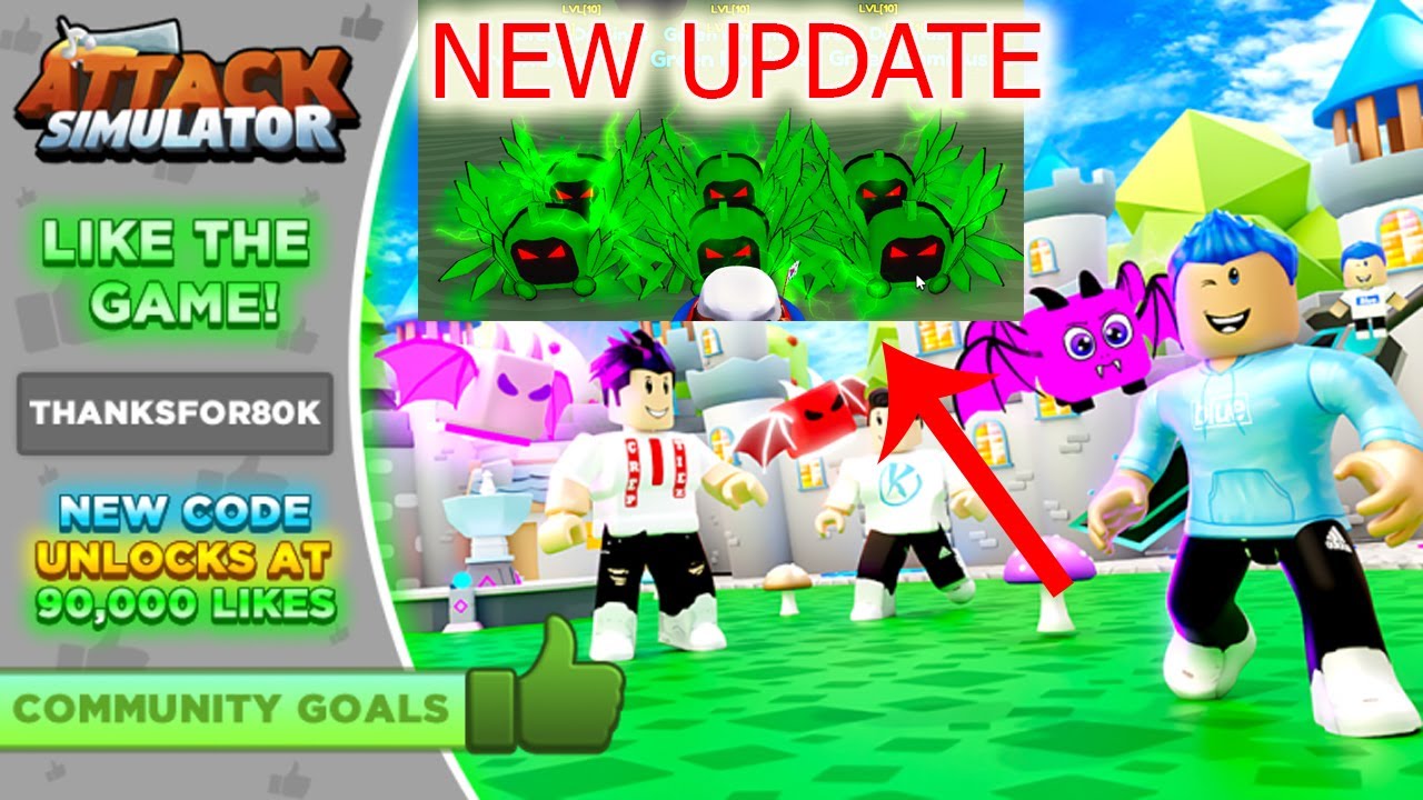 Roblox Attack Simulator *New Update* *New Code* (UPDATE 5) - YouTube