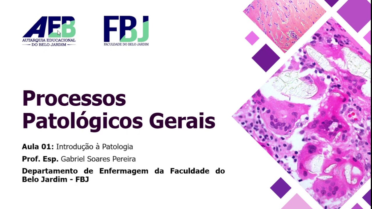 Aula 01 Introdução à Patologia - YouTube