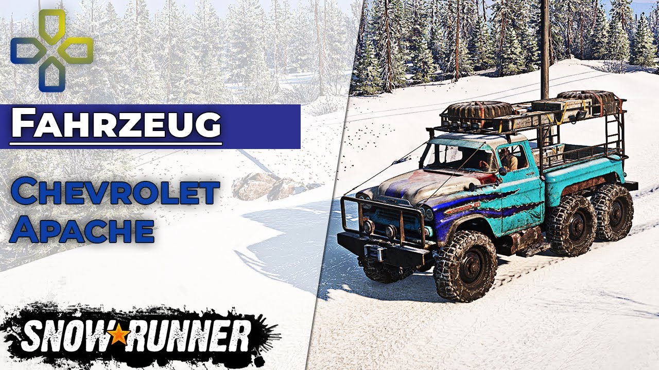 SnowRunner 🌟 Chevrolet Apache 🌟 Deutsch - YouTube