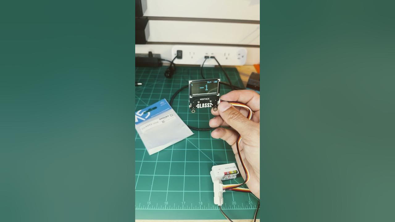M5Stack GLASS2 Display – ESP32 Touch UI Panel for Arduino & IoT Projects - YouTube