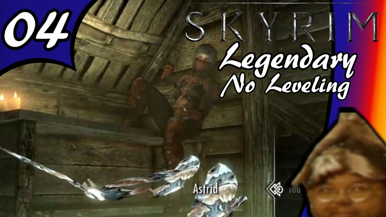 Skyrim Legendary No Leveling Run (Part 4) - YouTube