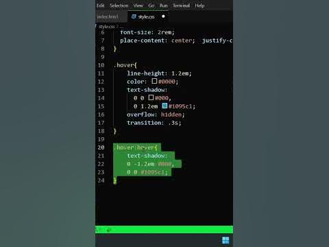 Animate any Text or Button using CSS | #shorts #coding #html #css #programming - YouTube
