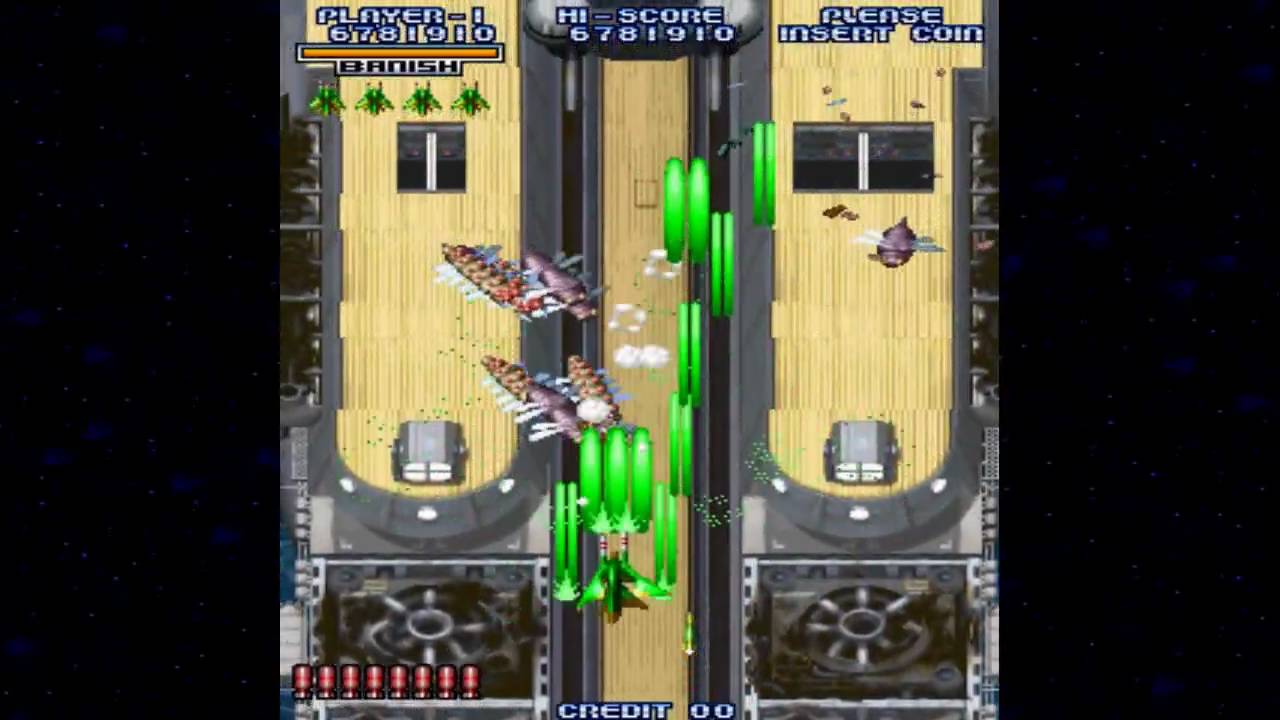 [HD] Cyvern Stage 3 Loop2 1998 Kaneko Mame Retro Arcade Games - YouTube