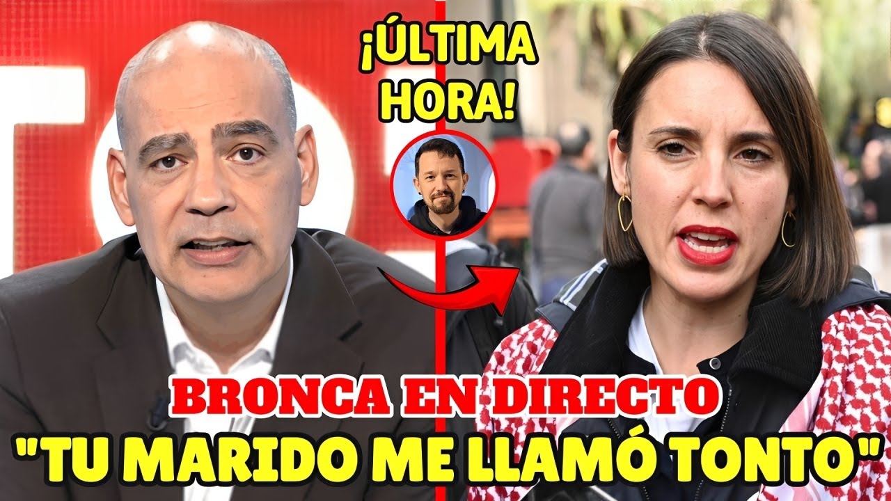 🔥 Nacho Abad DESMONTA a Irene Montero en directo: “Tu marido me llamó ...