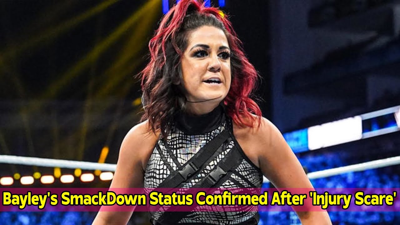 Bayley's WWE SmackDown Status Confirmed After 'Injury Scare' - YouTube