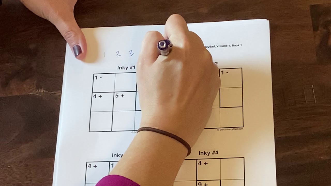 Ken Ken Puzzle Tutorial - YouTube